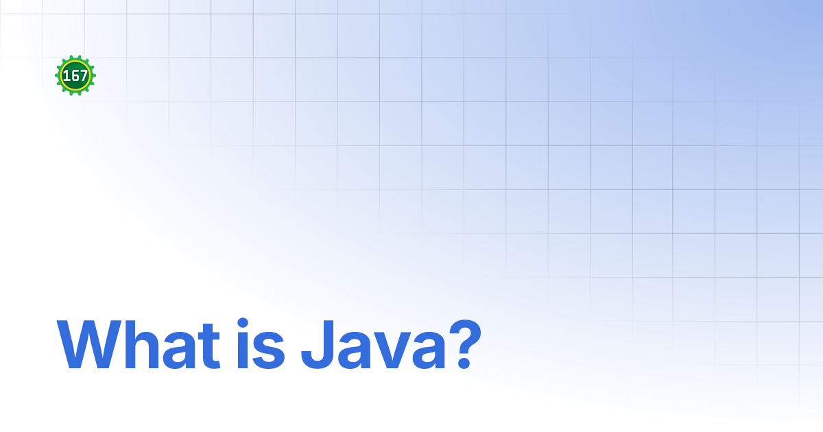 What is Java? | FRC 167 Documentation